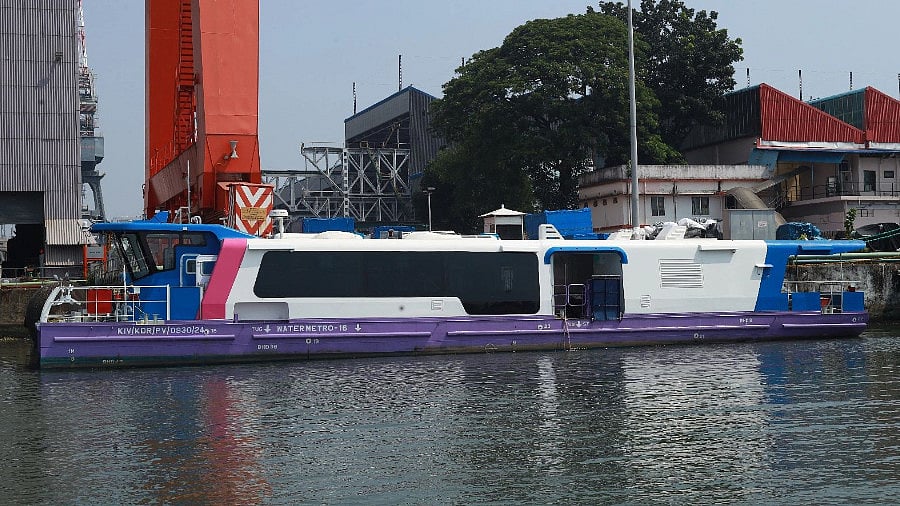 India's Kochi Metro Rail welcomes new hybrid ferry to fleet