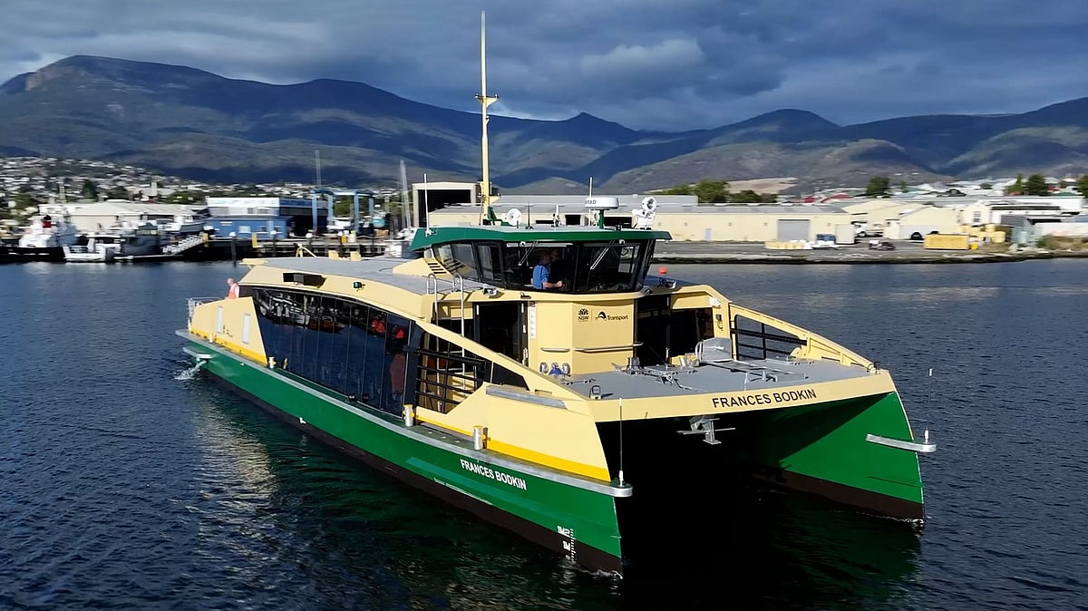VESSEL REVIEW | Frances Bodkin – Catamaran ferries to serve commuter ...