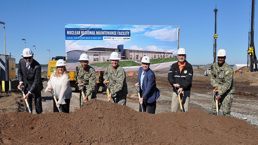 Construction begins on US Navy nuclear regional maintenance facility at ...