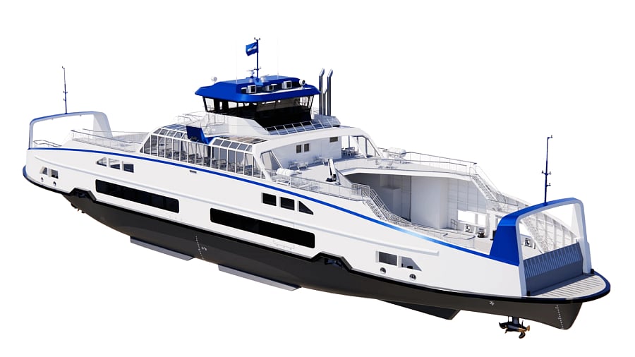 Construction begins on new electric Ro-Pax for Canada's BC Ferries