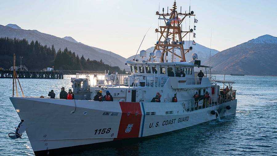 US Coast Guard cutter John Witherspoon arrives at homeport in Kodiak ...