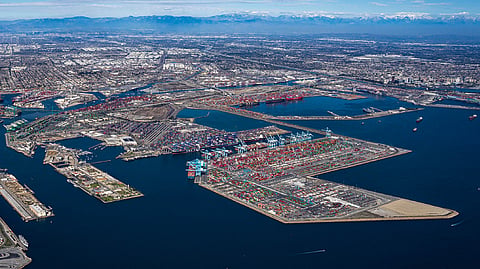 Port of Los Angeles year-on-year container volume rises in May