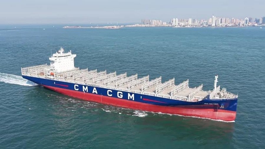 CSSC Qingdao Beihai Shipbuilding delivers final CMA CGM container ship ...