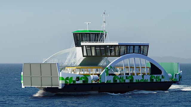 Russian firm unveils new river ferry design
