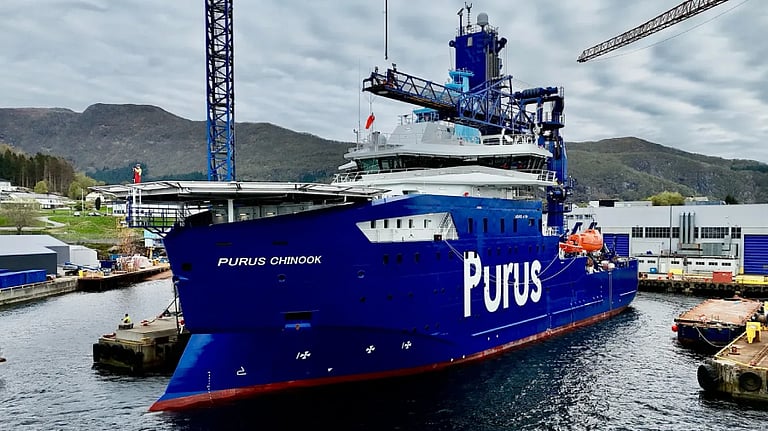 VESSEL REVIEW | Purus Chinook – Battery hybrid CSOV joins Purus Marine ...