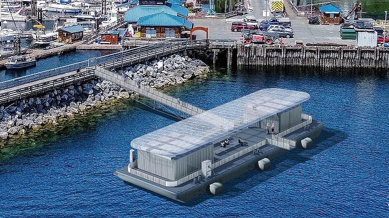 Canada's Greenline unveils floating charging station barge concept for ...