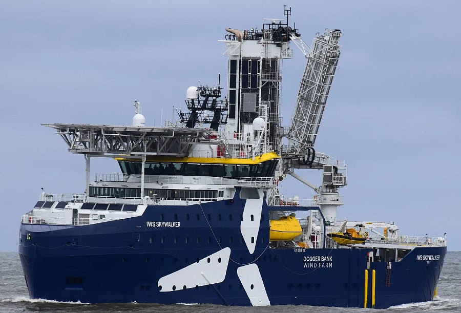 IWS Skywalker – Hybrid walk-to-work vessel for Norwegian offshore wind support specialist