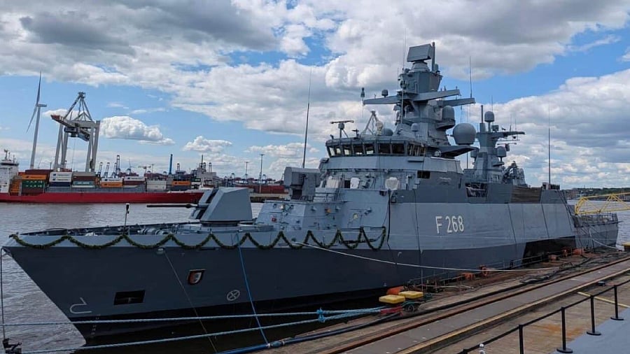 German Navy christens new Braunschweig-class corvette