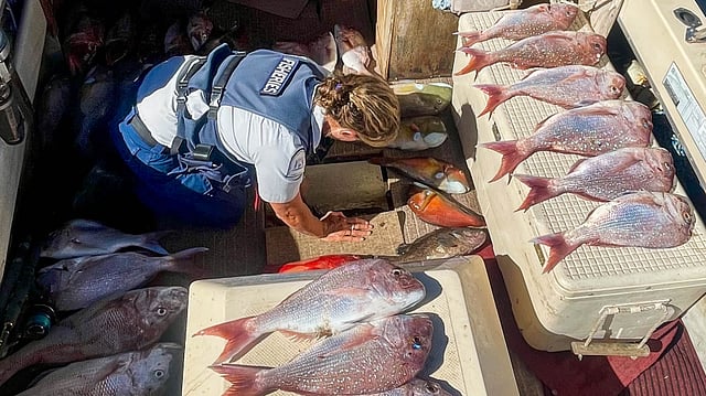 WA demersal fishing boat seized for breach of daily bag limits