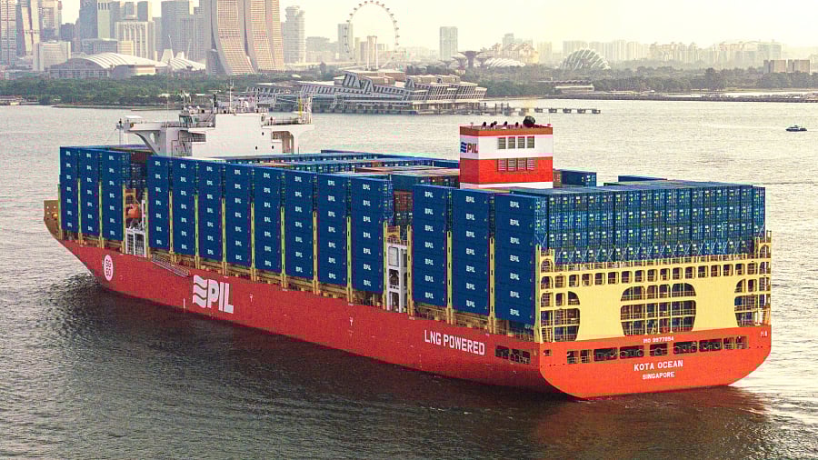 Pacific International Lines names newest dual-fuel containership