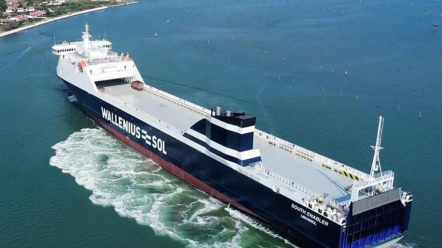 Wallenius Sol takes delivery of new Ro-Ro vessel