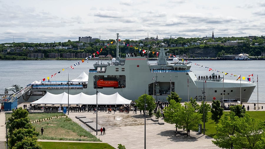 Royal Canadian Navy commissions fifth Harry DeWolf-class patrol ship