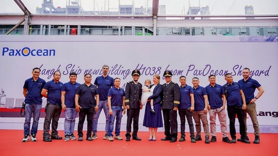 Finland's Langh Ship takes delivery of second feeder vessel in series