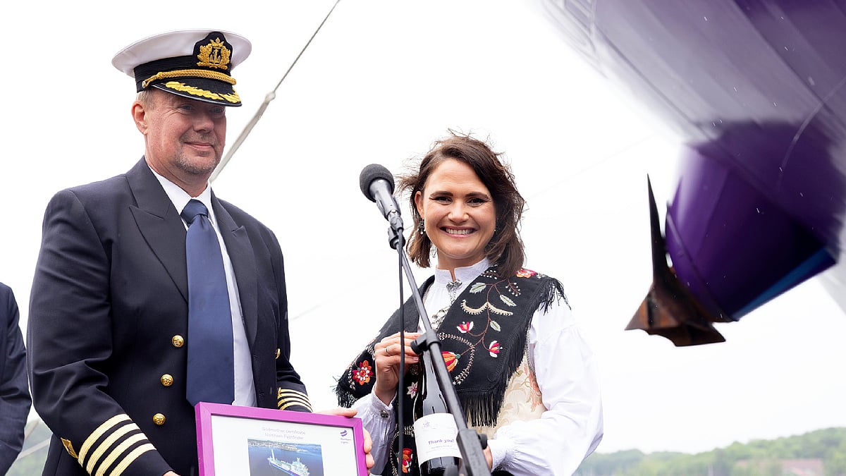 Northern Lights christens second LCO2 carrier in series