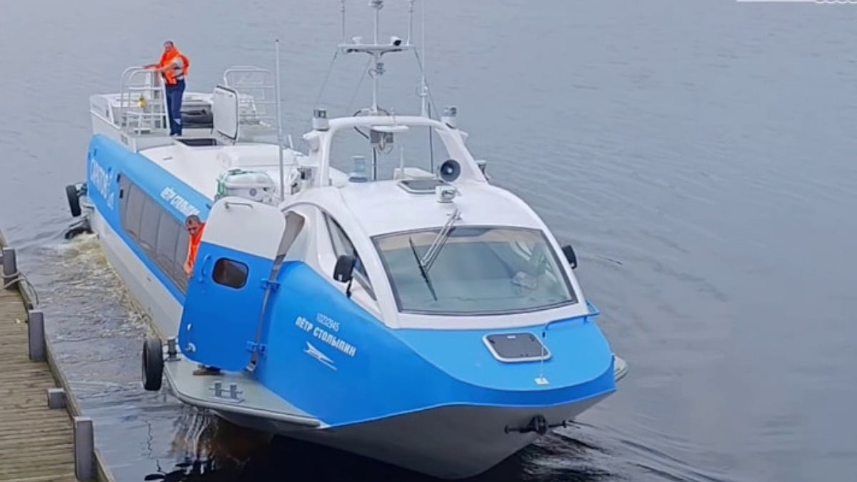 New hydrofoil ferry to enter service in Russia's Saratov Oblast