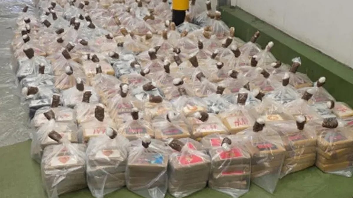 UK authorities seize cocaine totalling $130m on ship at London Gateway Port