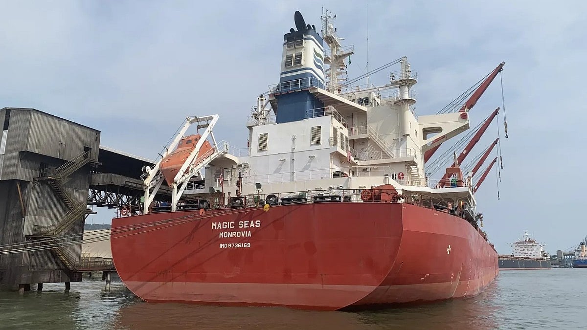 Houthis claim responsibility for first ship sinking this year in Red Sea