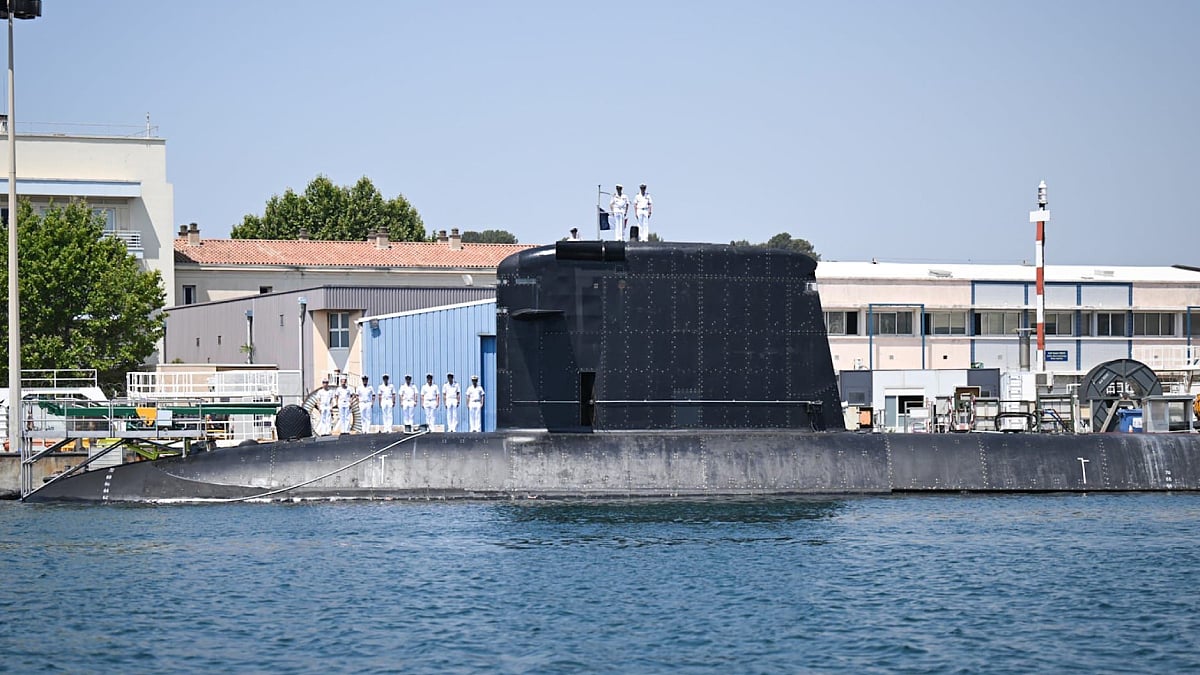 French Navy's third Suffren-class submarine commissioned into service