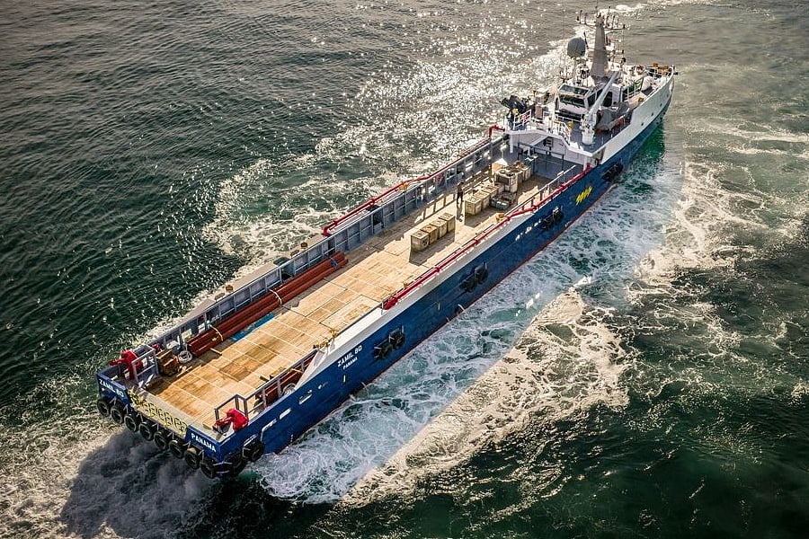 Zamil 80 – Fast supply vessel to support offshore energy activities in ...