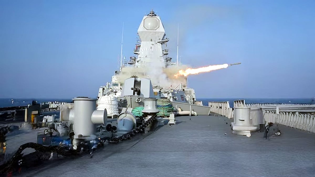 Indian Navy conducts successful trials of new anti-submarine rocket