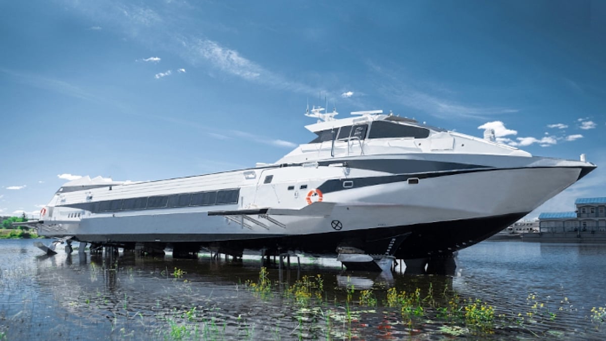 Sea trials completed for new Russian hydrofoil ferry