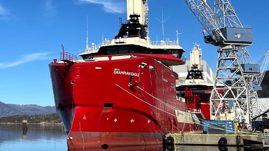 North Star takes delivery of second hybrid CSOV in series