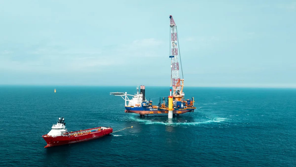 Van Oord completes foundation installation at Sofia offshore wind farm ...