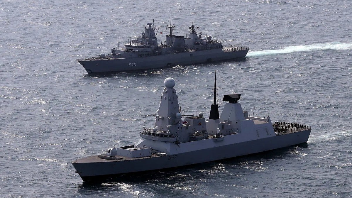 Germany's Merz visits UK to strengthen defence ties, combat people ...