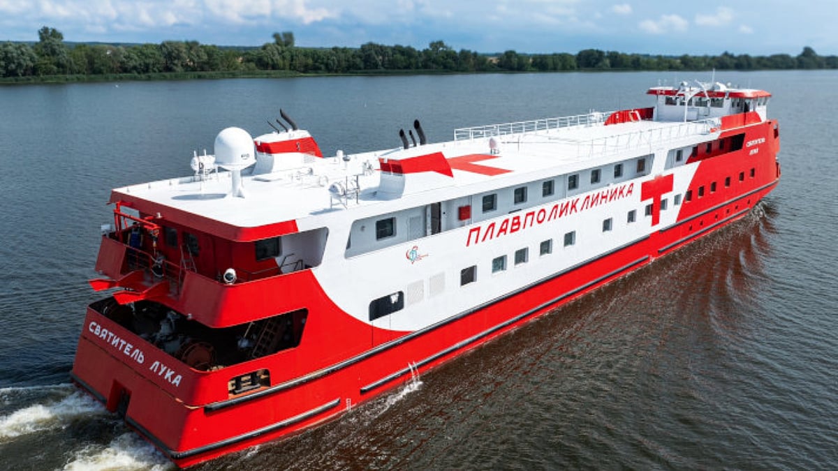 Sea trials completed for new Russian inland hospital ship