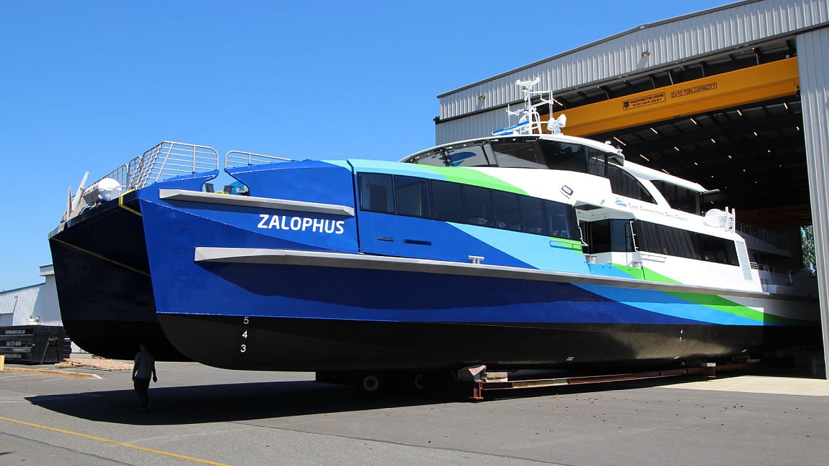 Construction completed on new ferry for California's Water Emergency ...