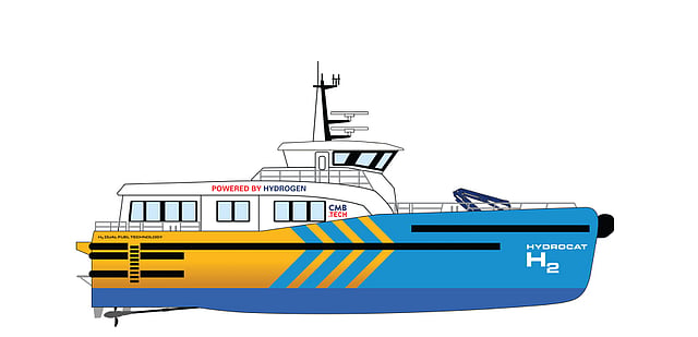 Hydrocat 60 – Hydrogen-powered fast crewboat enters service with ...