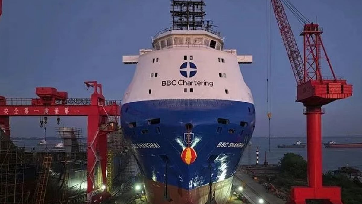Briese Group's newest newest multi-purpose carrier launched in China
