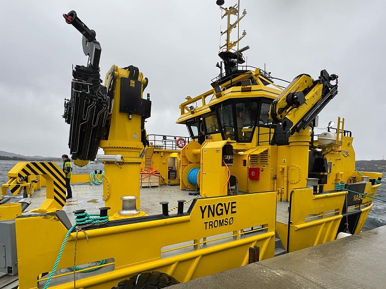 Yngve – Fish farm workboat built for Norway's coastal waters