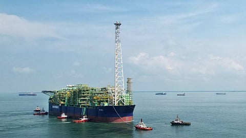 Santos' Barossa LNG project achieves first gas into FPSO