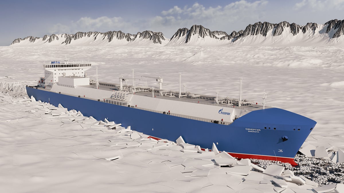 Russian builder unveils new design of ice-capable LNG carrier