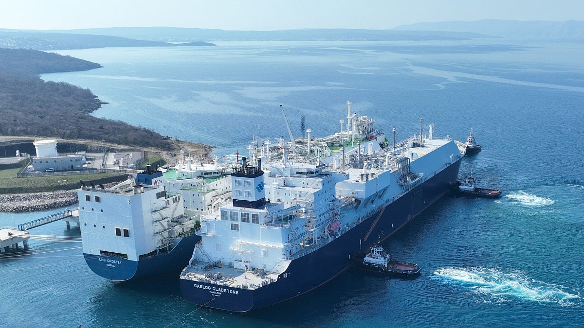 Croatia's LNG terminal tests new unit to double capacity