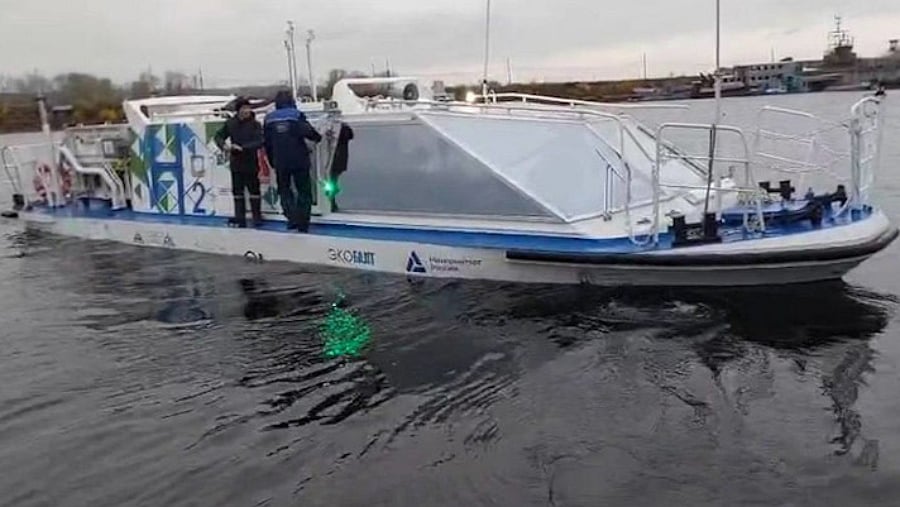 Russian hydrogen-powered tour boat completes acceptance tests