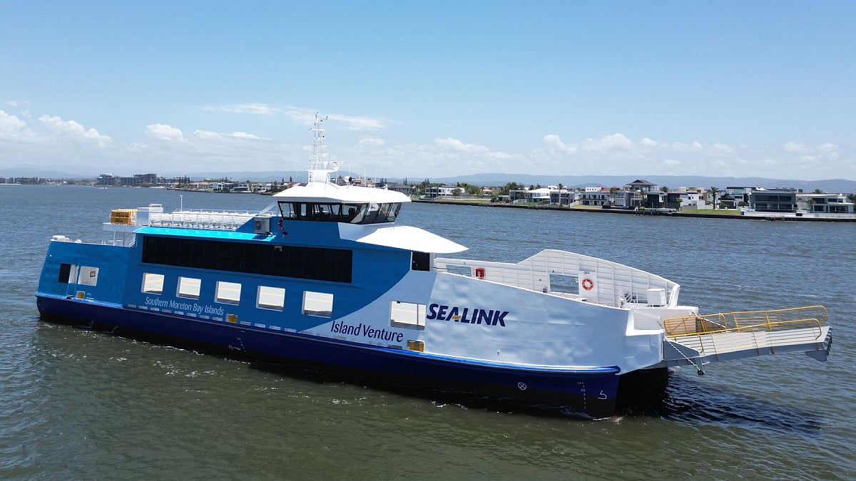 New ferry begins operational sailings in Southern Moreton Bay Islands