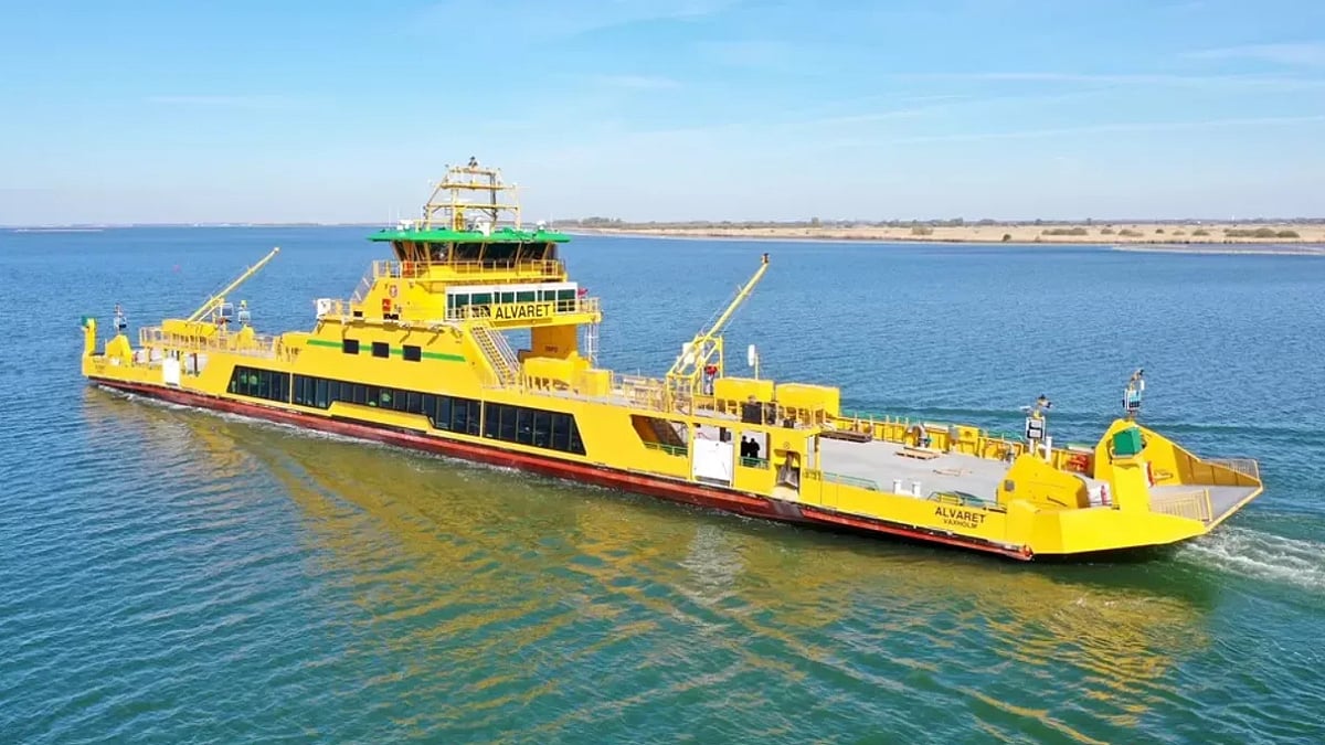 Alvaret – Swedish Transport Administration welcomes new ferry to fleet