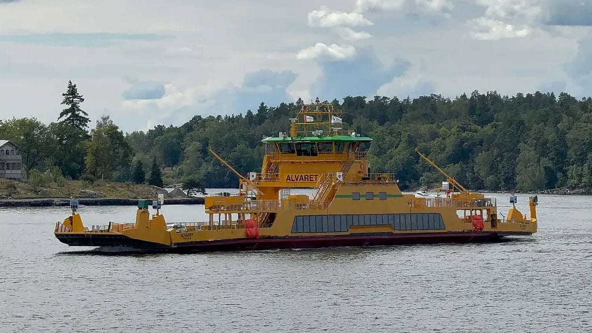 Alvaret – Swedish Transport Administration welcomes new ferry to fleet