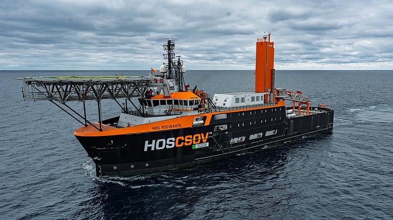 Conversion completed on Hornbeck Offshore SOV