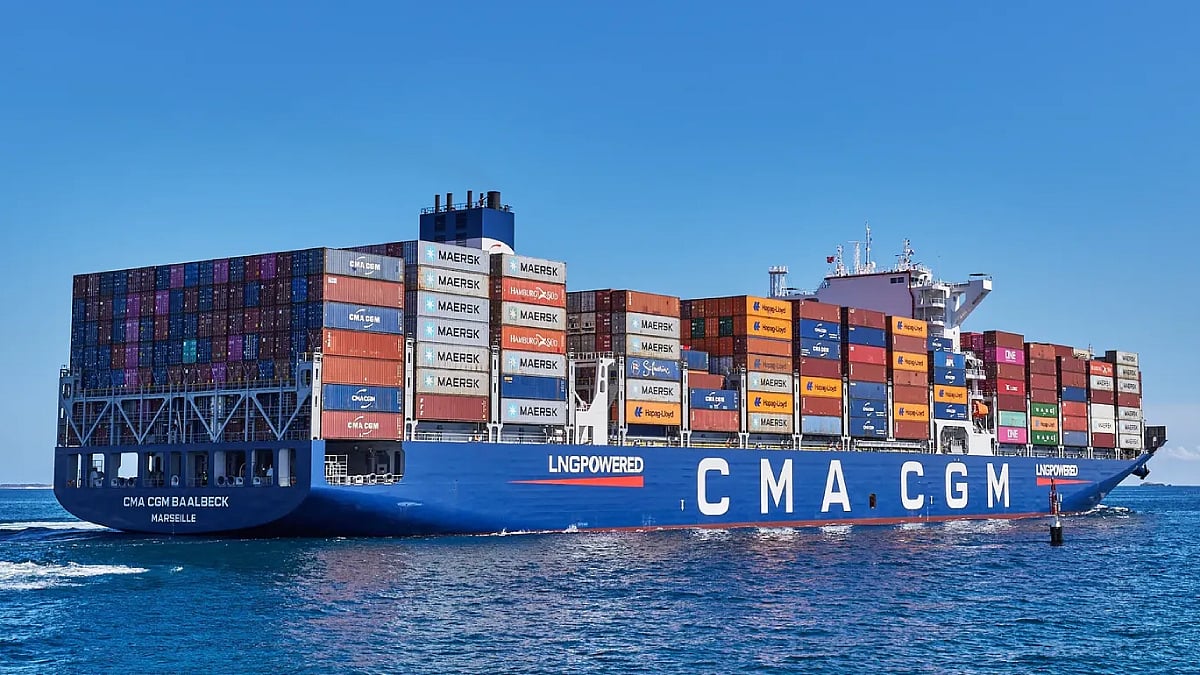 CMA CGM moves ships to safety in response to rough Atlantic weather