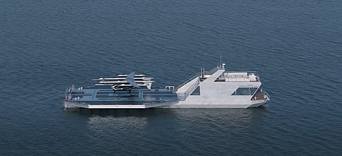 SunShip – Floating heliport to enhance eVTOL aircraft operations