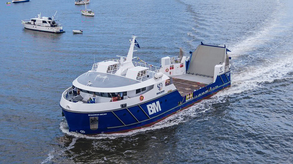 Bhagwan Marine's new landing vessel to support decommissioning works