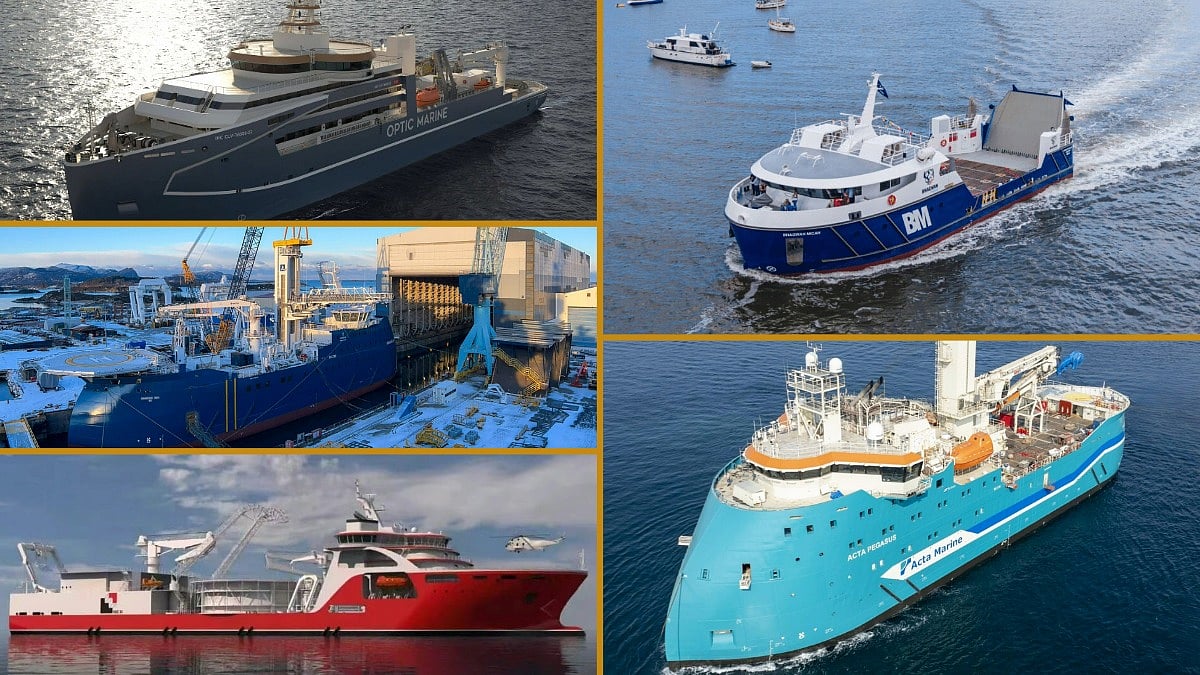 Dutch CSOV delivery, cable layer construction in Asia and more