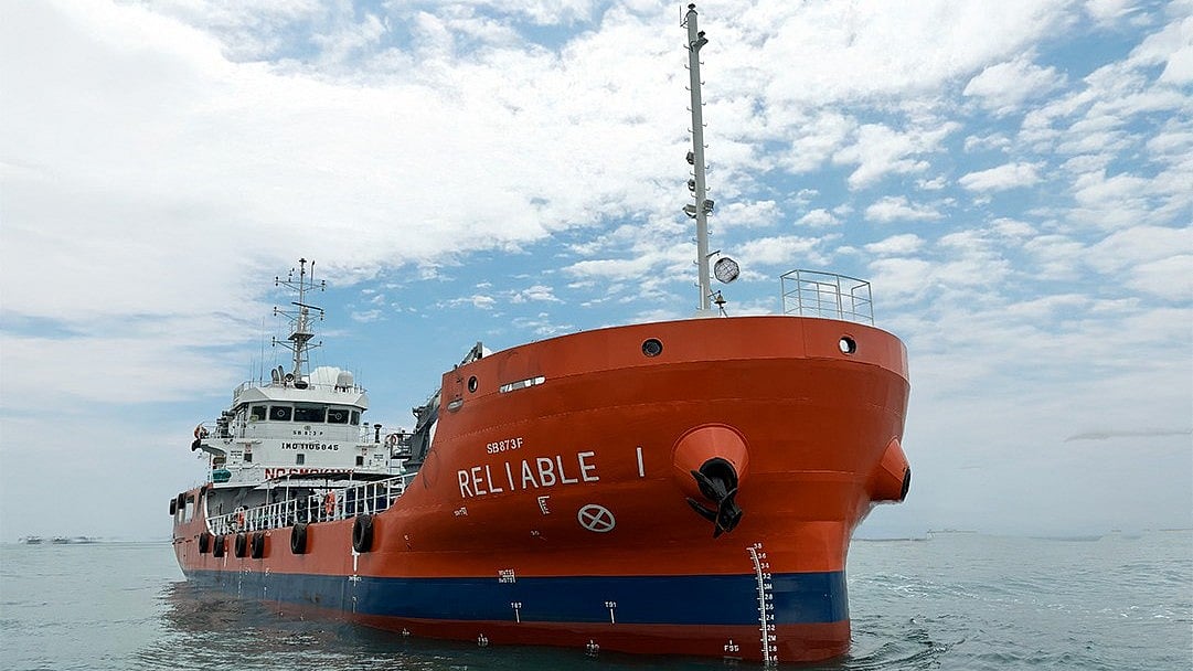 Gulf Marine officially names first purpose-built supply barge