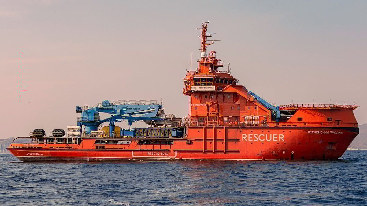 Kerch Strait – Salvage ship delivered to Russian Marine Rescue Service