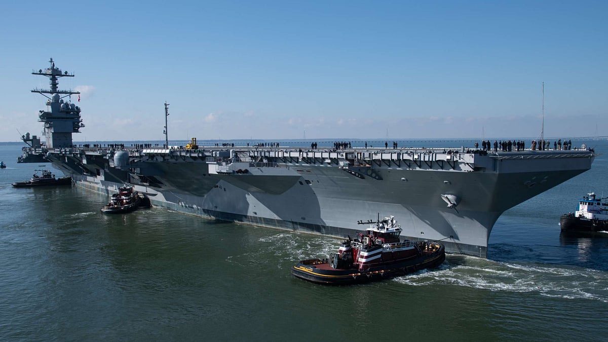 US Navy expects delays to beset third and fourth Ford-class carriers
