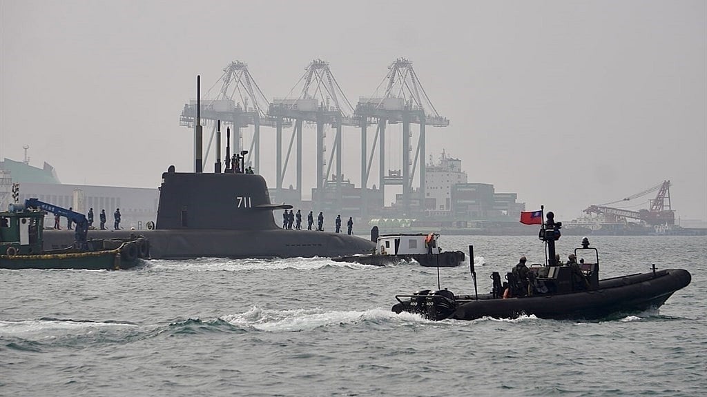 First Taiwan-developed submarine completes initial underwater test