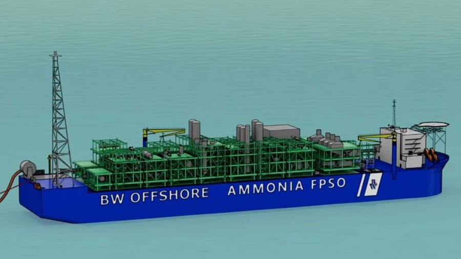 Ammonia FPSO concept, AHTS construction and more